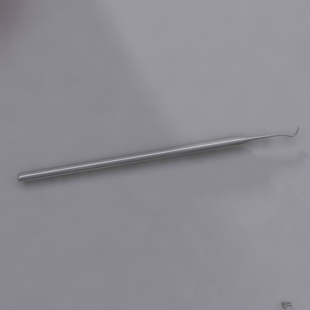 Dental Implants Set 3d Obj