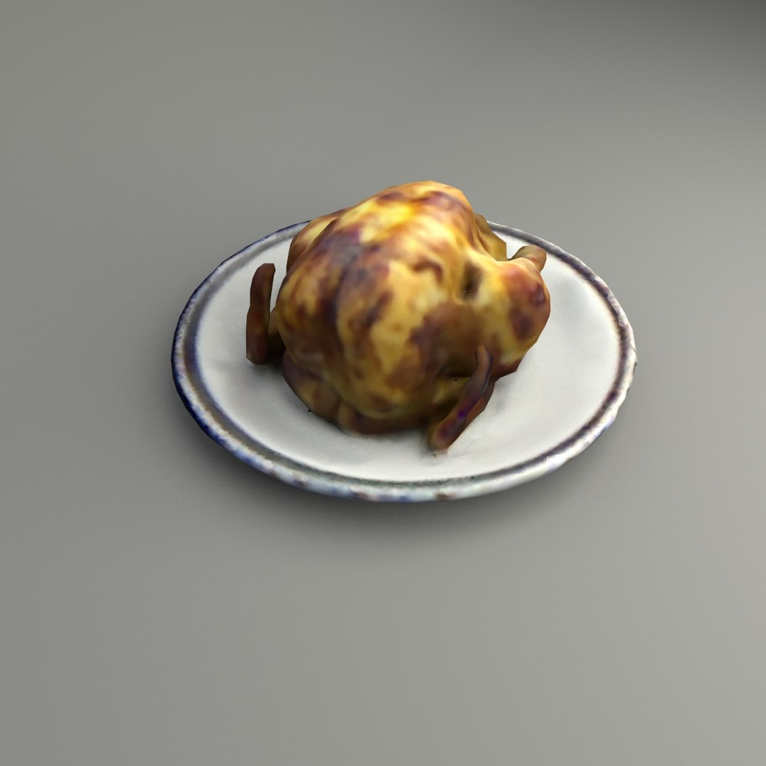 roast chicken 3d 3ds
