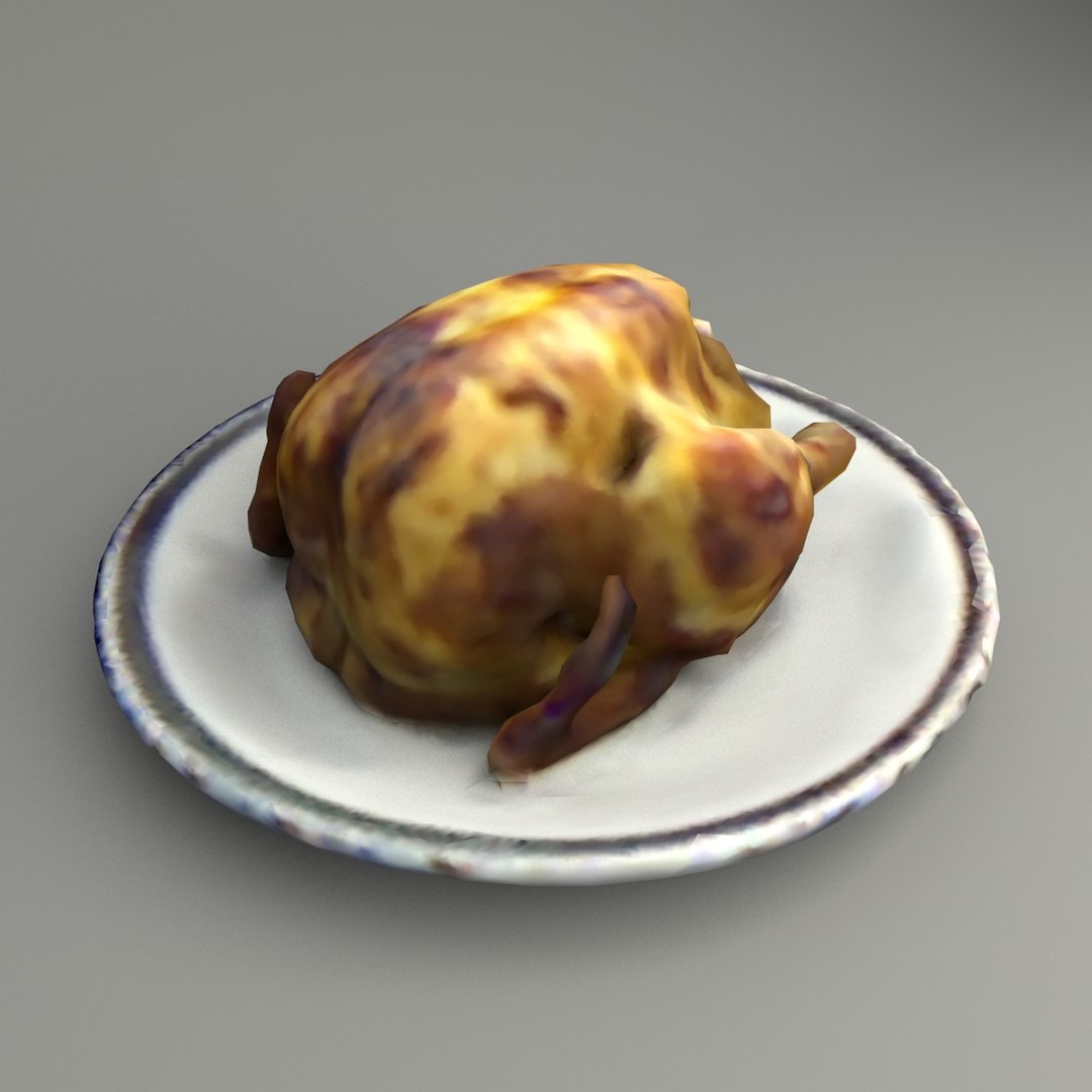 roast chicken 3d 3ds