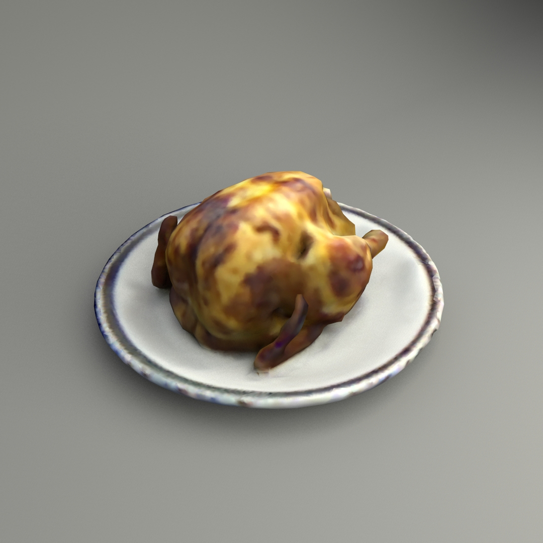 roast chicken 3d 3ds