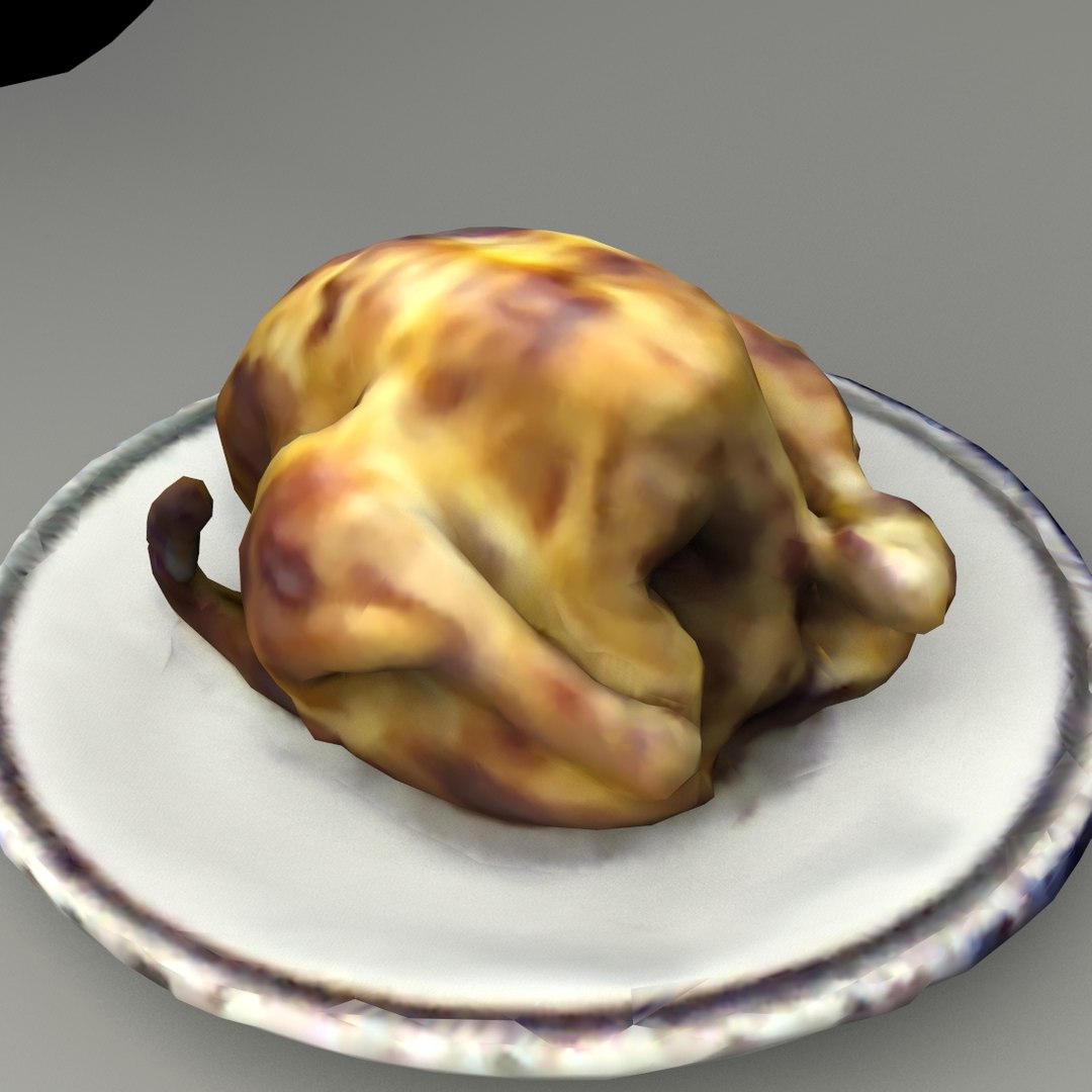 roast chicken 3d 3ds