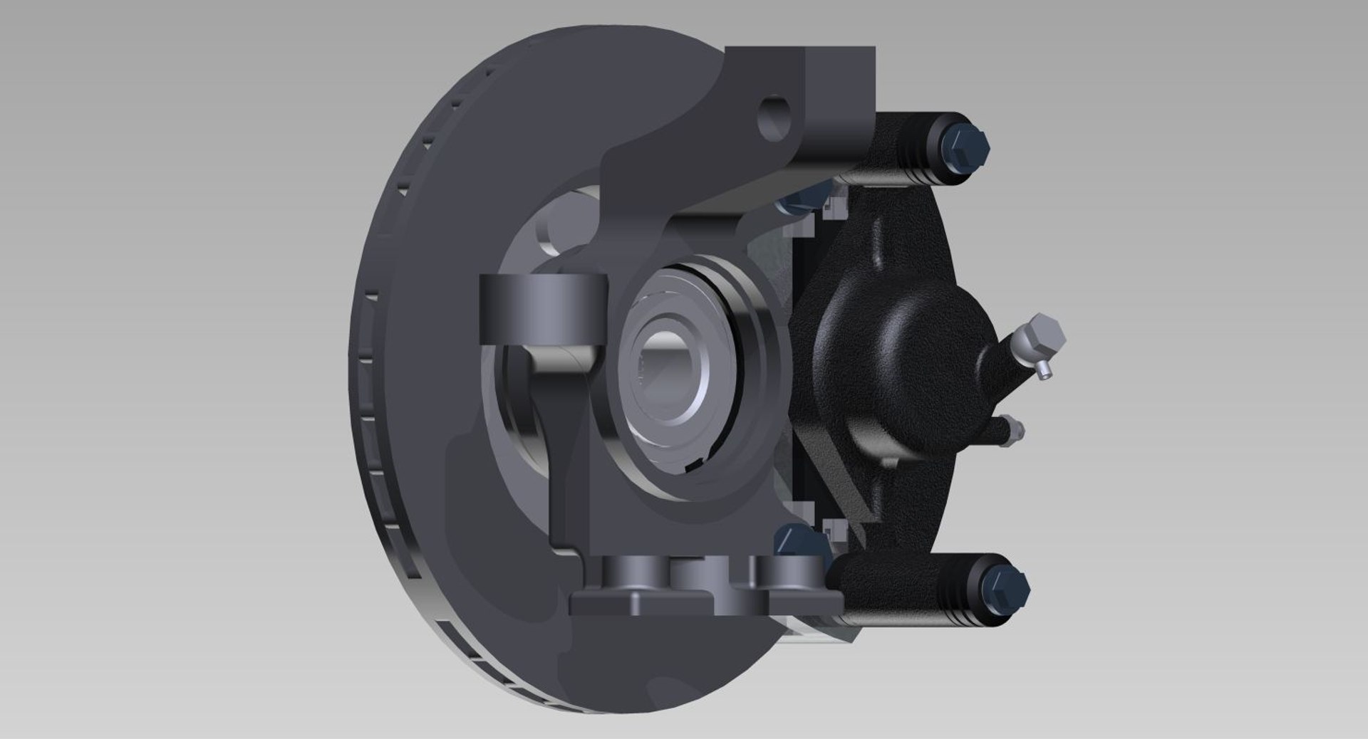 Brake Car Disc 3D Model - TurboSquid 1149647