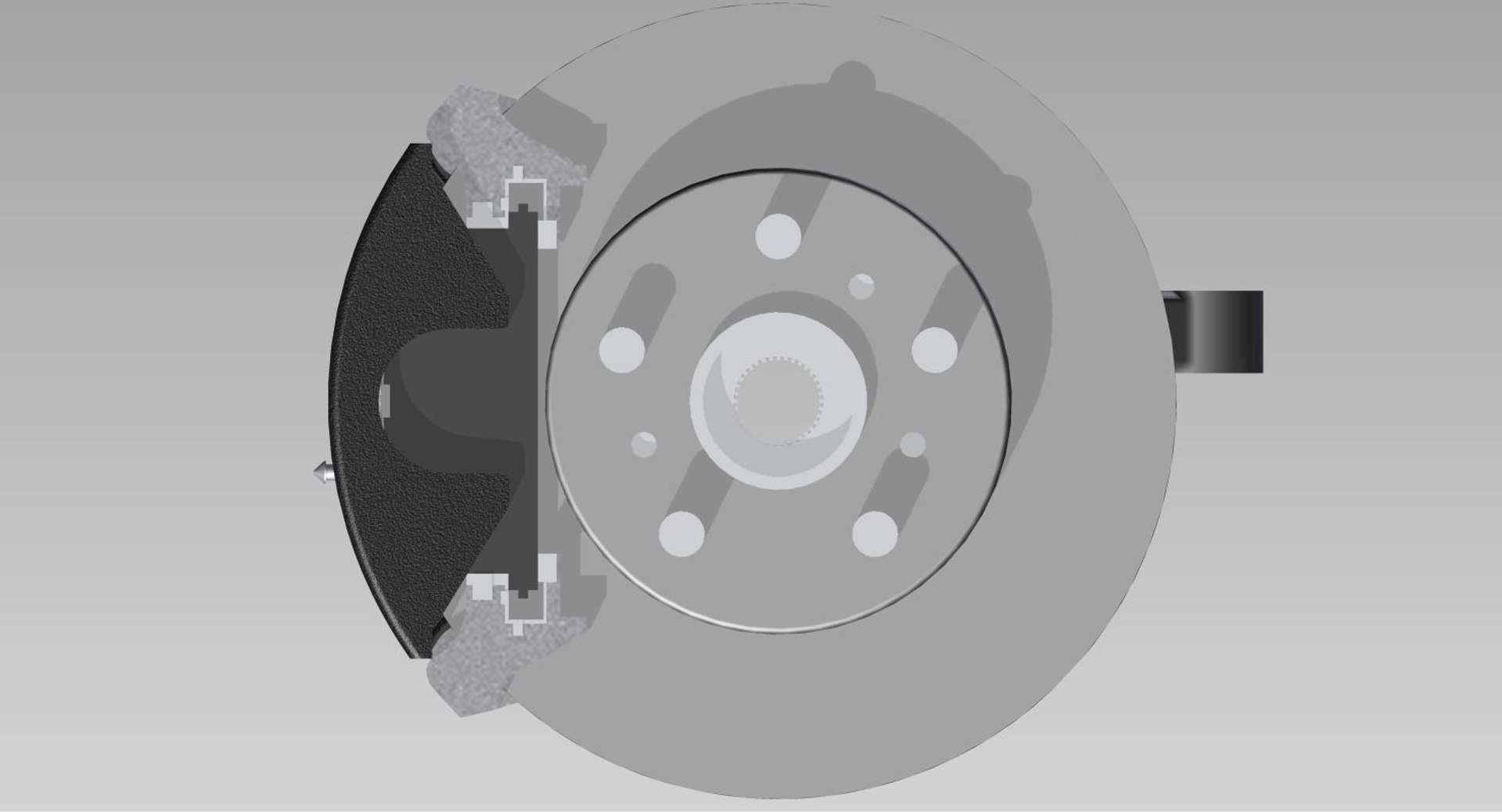 Brake Car Disc 3D Model - TurboSquid 1149647