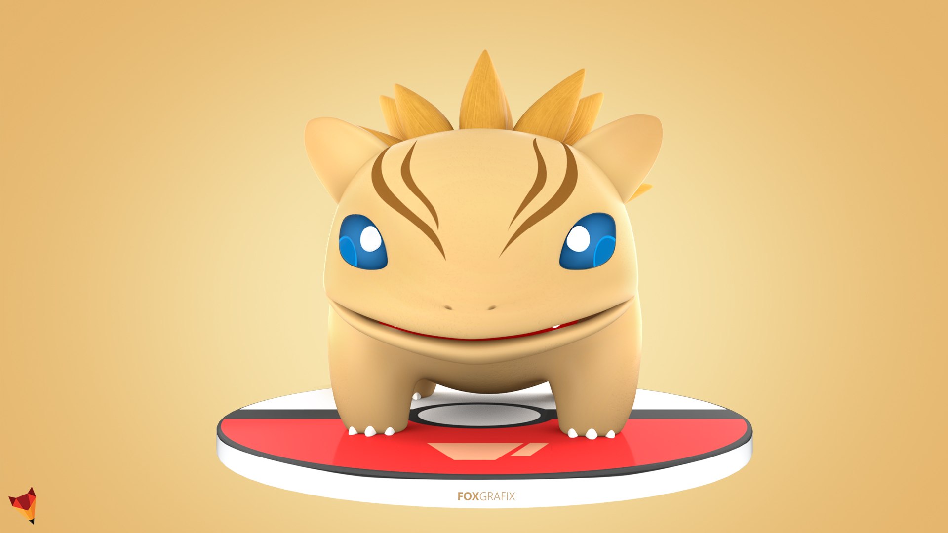 Pokemon Bulbasaur Ground Concept Model - TurboSquid 1943527