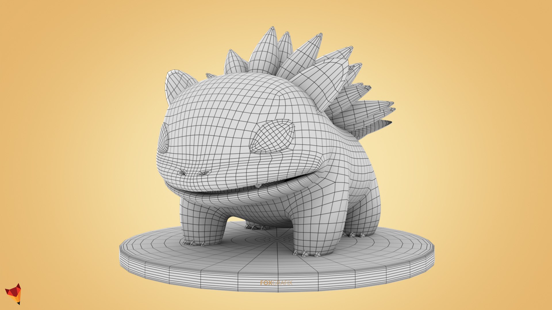 Pokemon Bulbasaur Ground Concept Model - TurboSquid 1943527