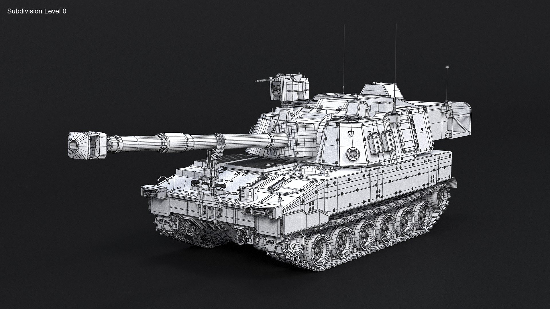 M109A7 Paladin Howitzer 3D Model - TurboSquid 2008233