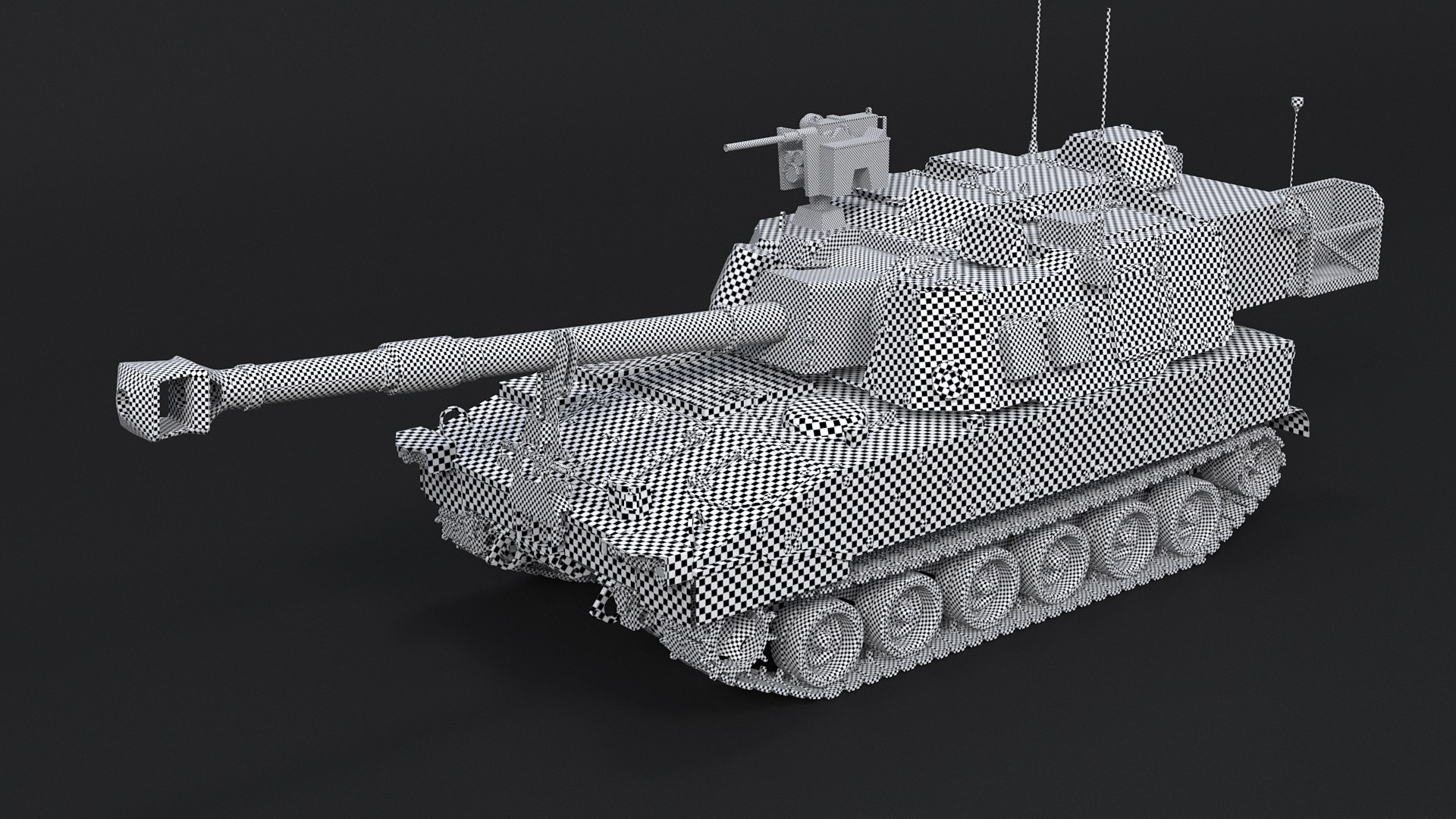 M109A7 Paladin Howitzer 3D Model - TurboSquid 2008233