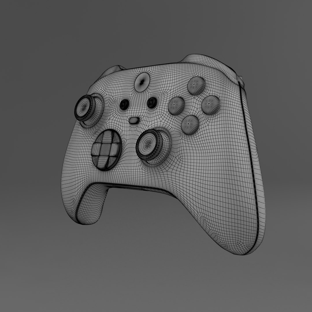 3D Xbox Series X Controller - TurboSquid 1546063