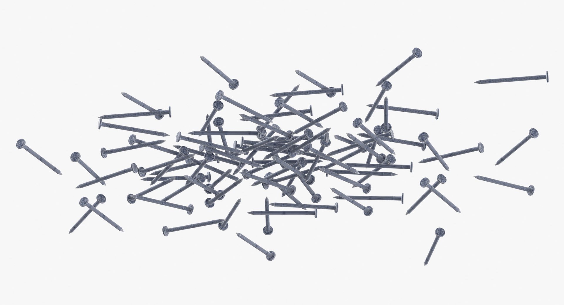 Hardware Nail 3D - TurboSquid 2028415