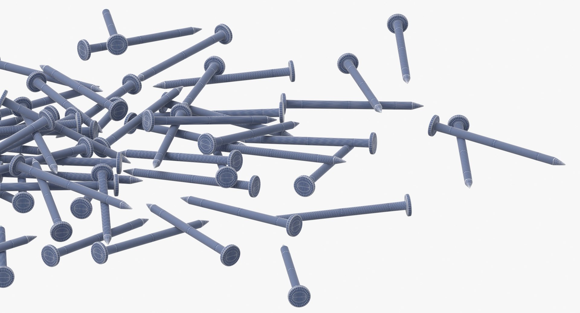 Hardware Nail 3D - TurboSquid 2028415