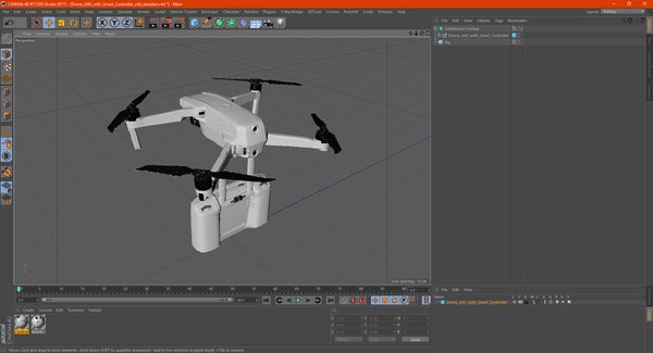 Drone uav smart controller 3D - TurboSquid 1627764
