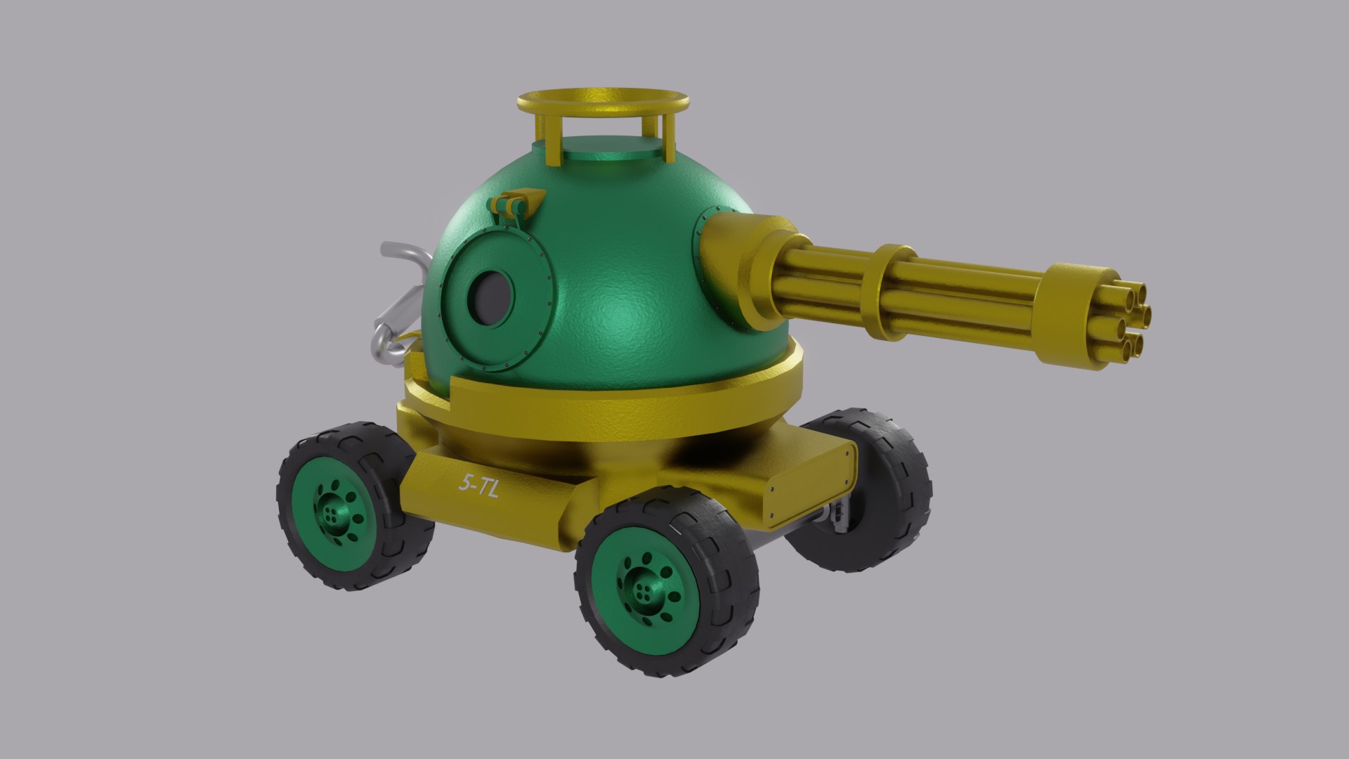 Tanks On Wheels Model - TurboSquid 2074255