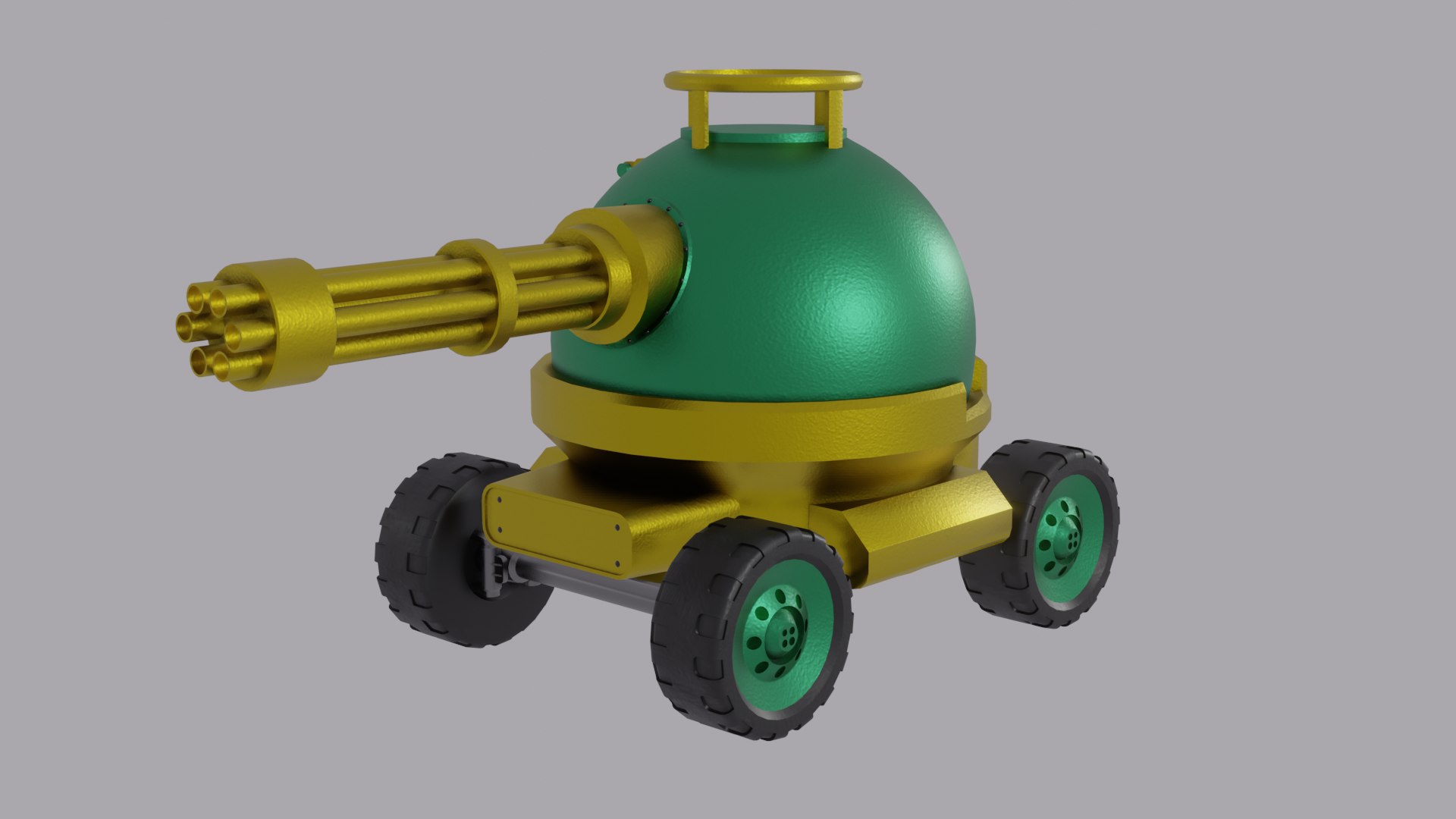 Tanks On Wheels Model - TurboSquid 2074255