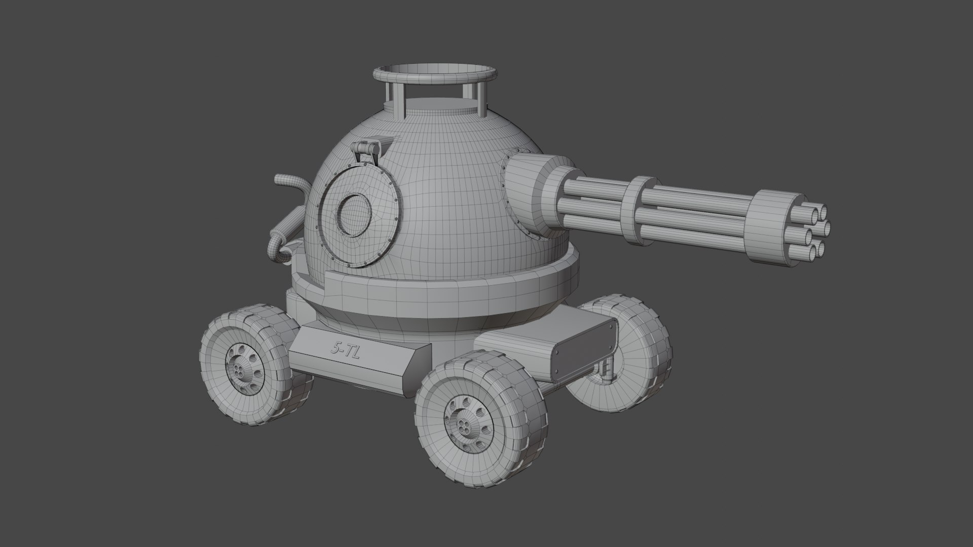 Tanks On Wheels Model - TurboSquid 2074255