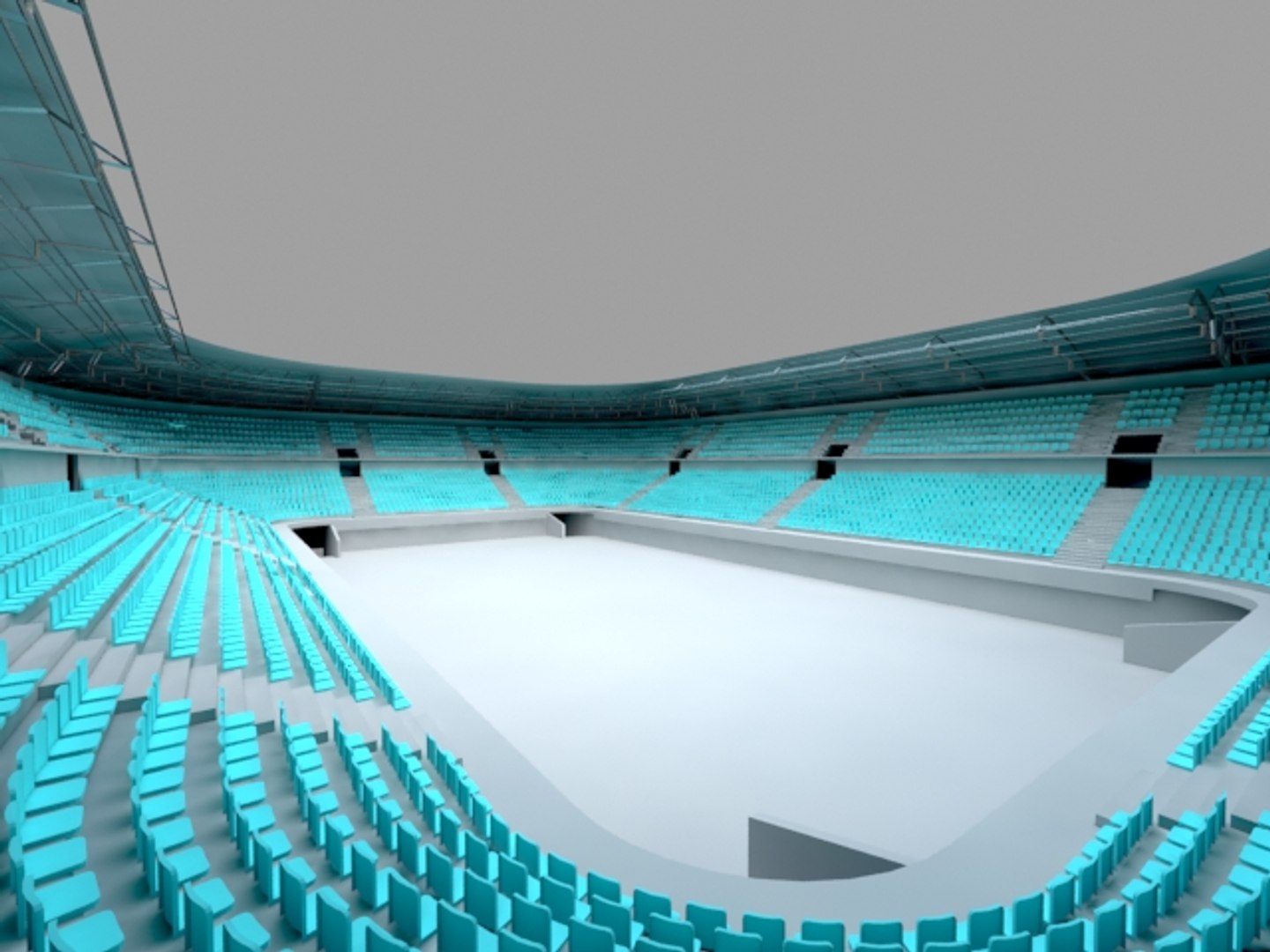 3d Stadium White
