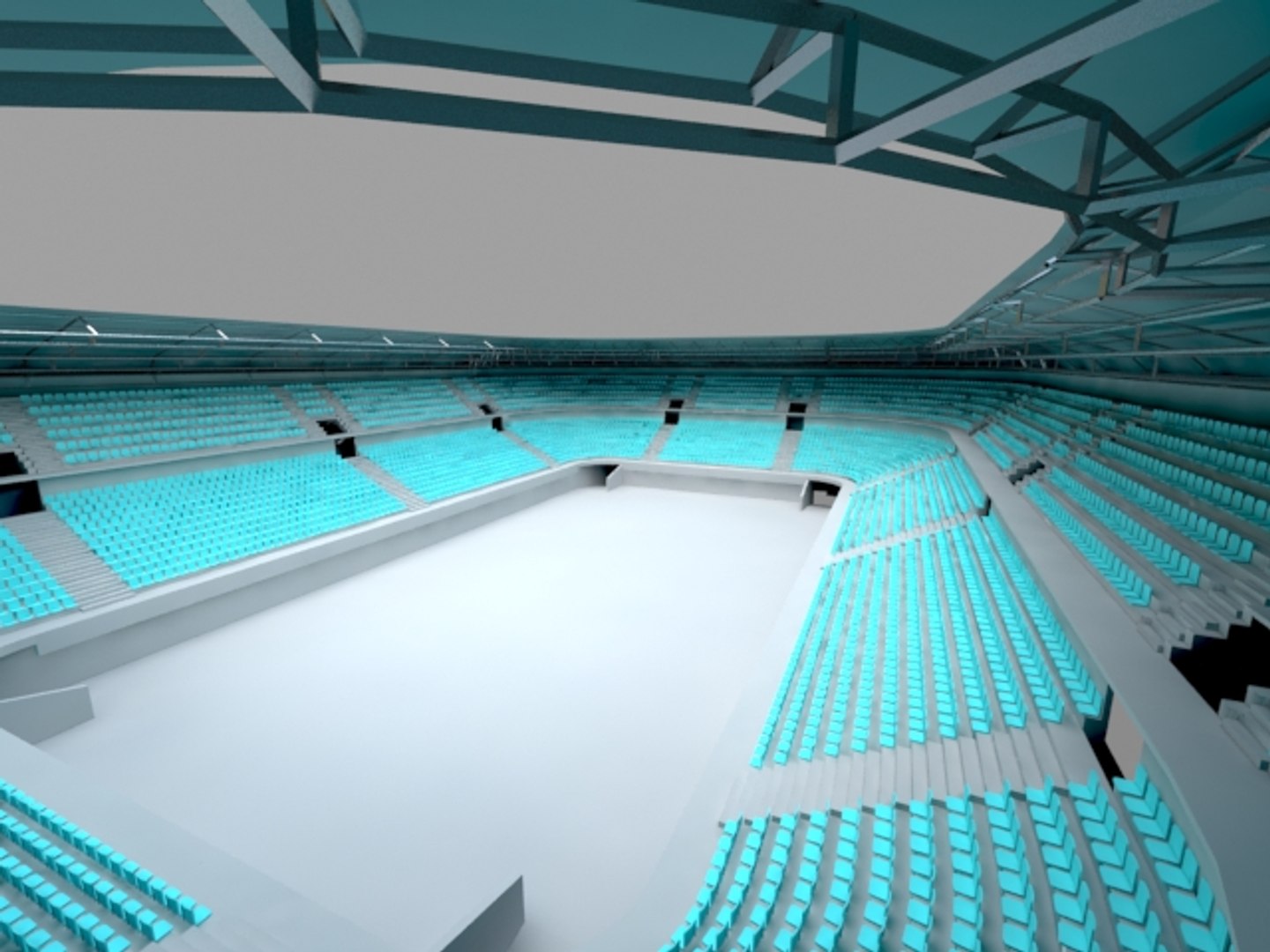 3d Stadium White