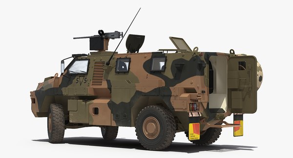 3D 4x4 bushmaster mr6 camo - TurboSquid 1333635