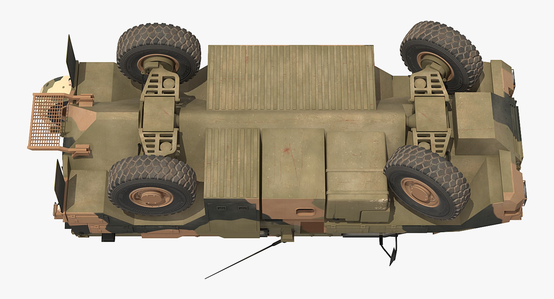 3D 4x4 bushmaster mr6 camo - TurboSquid 1333635