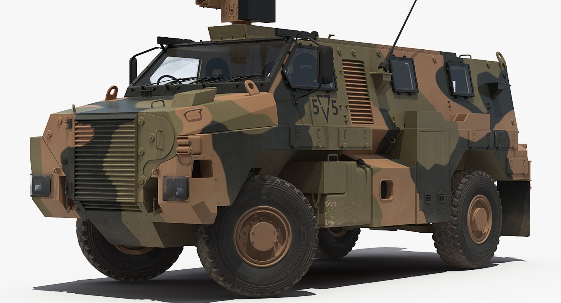 3D 4x4 bushmaster mr6 camo - TurboSquid 1333635