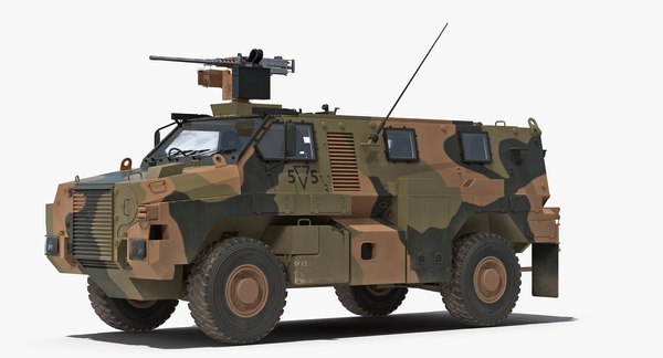 3D 4x4 bushmaster mr6 camo - TurboSquid 1333635