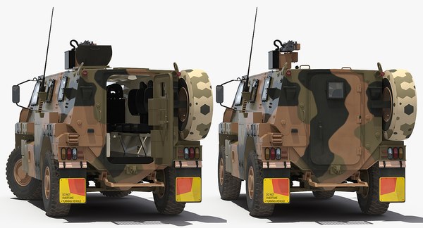 3D 4x4 bushmaster mr6 camo - TurboSquid 1333635