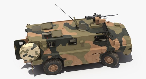 3D 4x4 bushmaster mr6 camo - TurboSquid 1333635