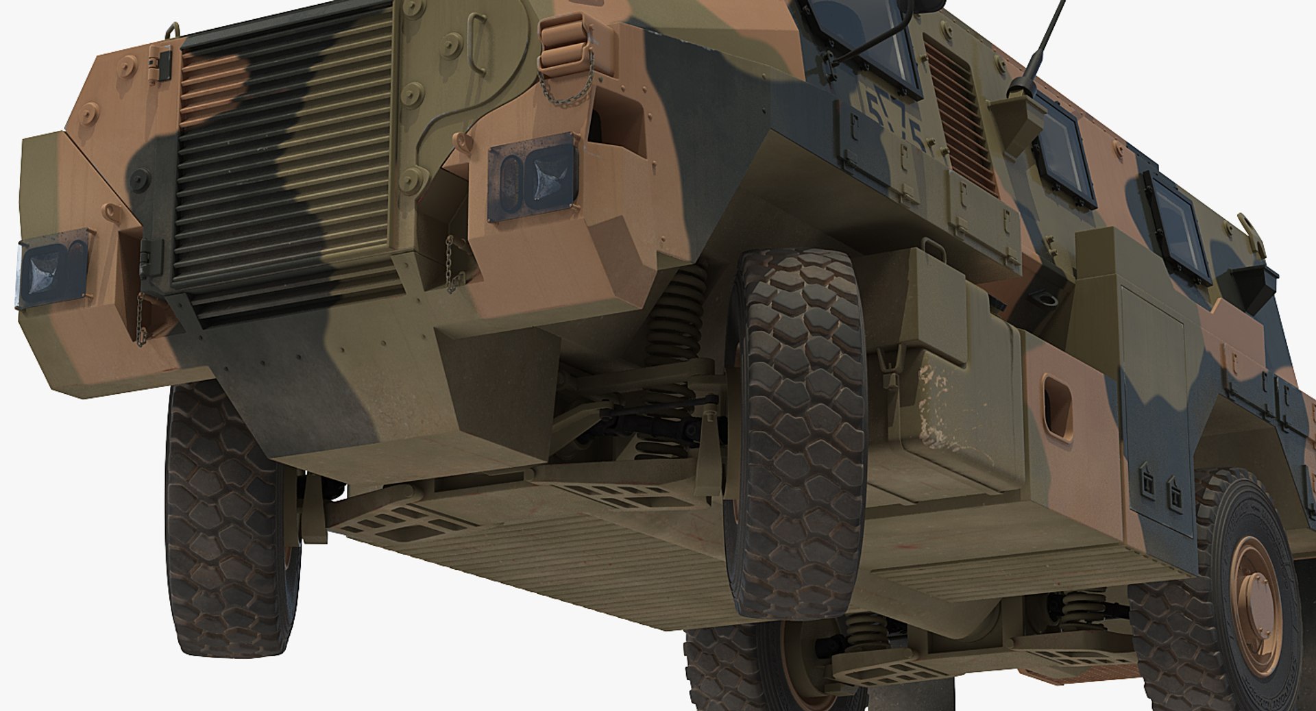 3D 4x4 bushmaster mr6 camo - TurboSquid 1333635