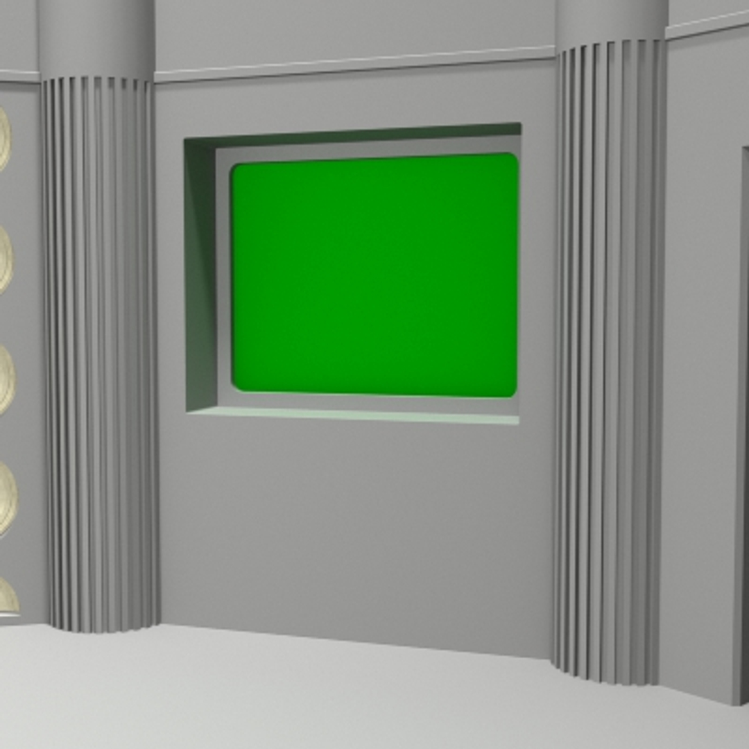 tardis console room doctor 3d model