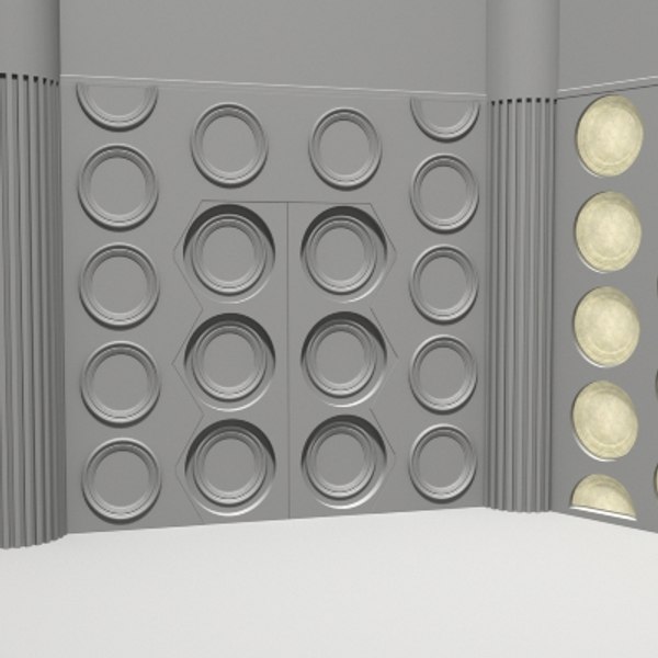tardis console doctor 1982 3d model