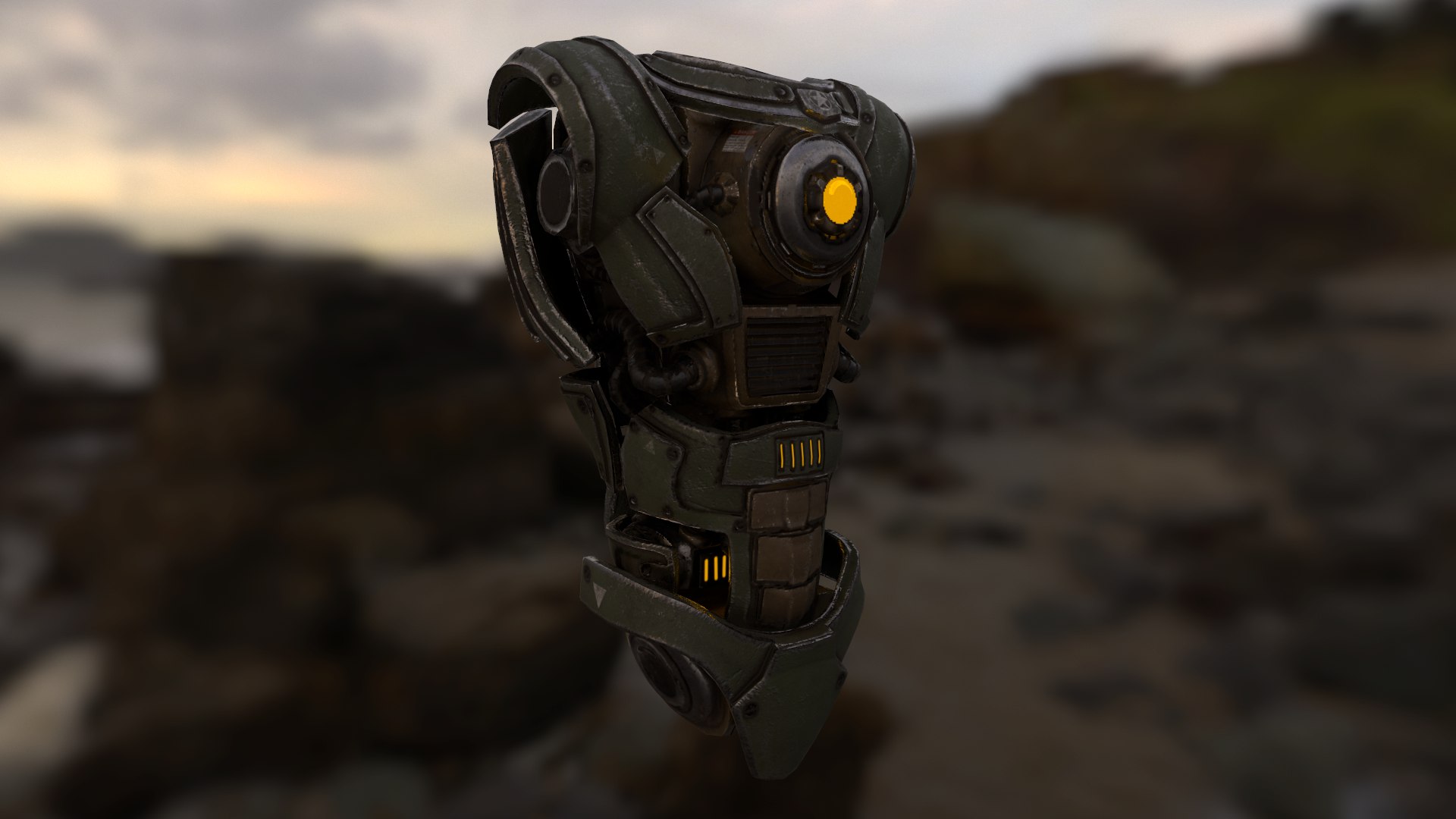 Mech kitbash parts - 3D model - TurboSquid 1642314