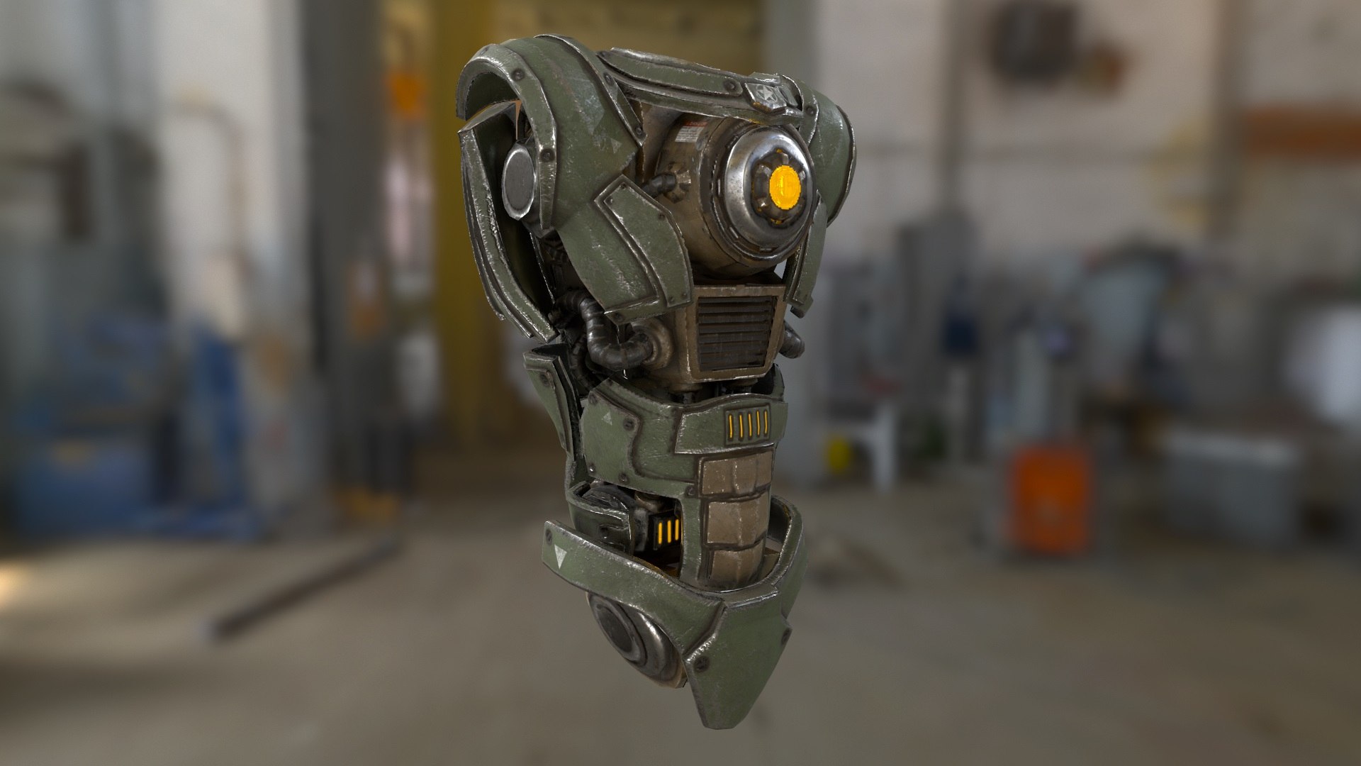 Mech kitbash parts - 3D model - TurboSquid 1642314