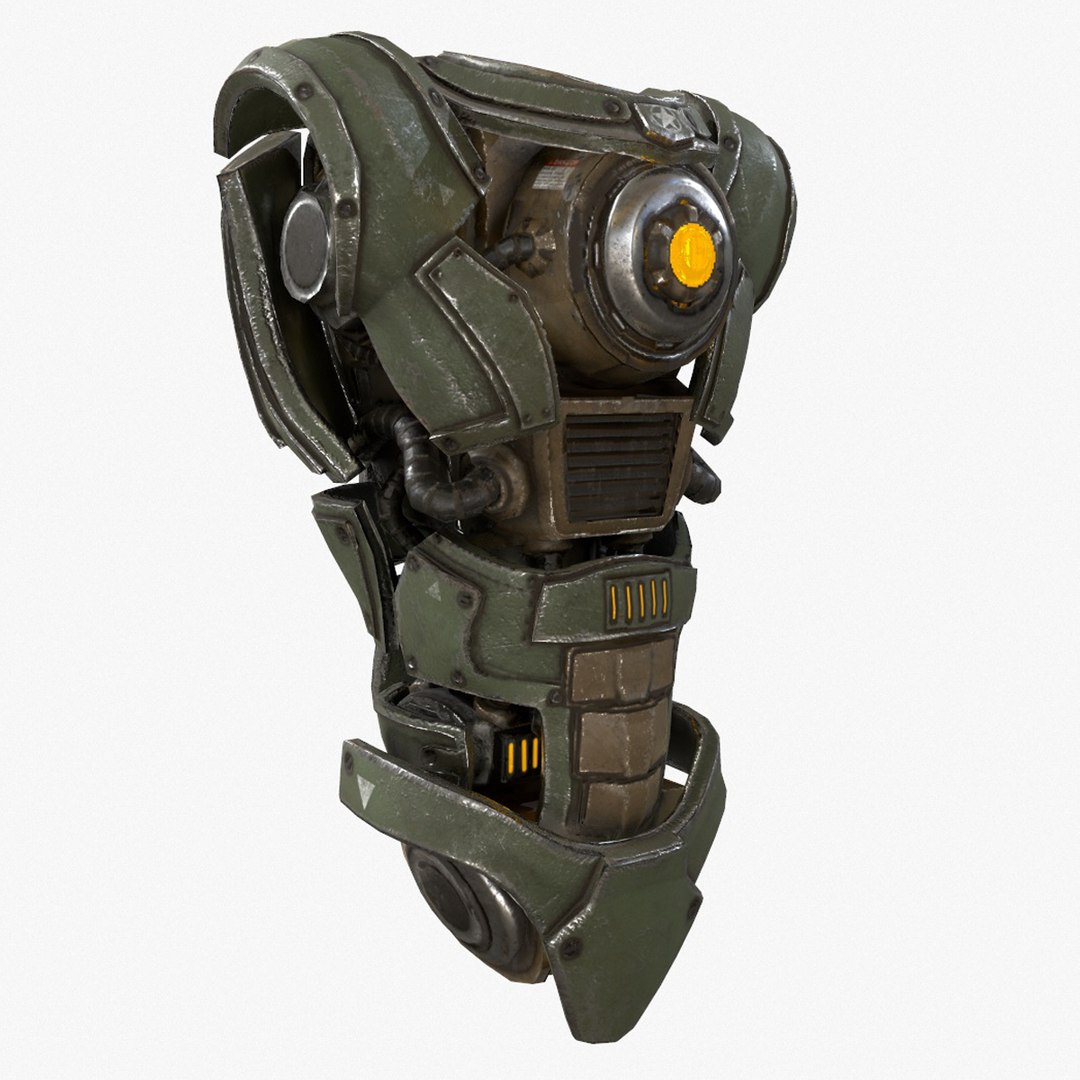 Mech kitbash parts - 3D model - TurboSquid 1642314