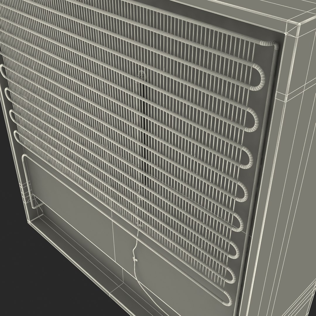 3ds Max Sprite Door Display Refrigerator