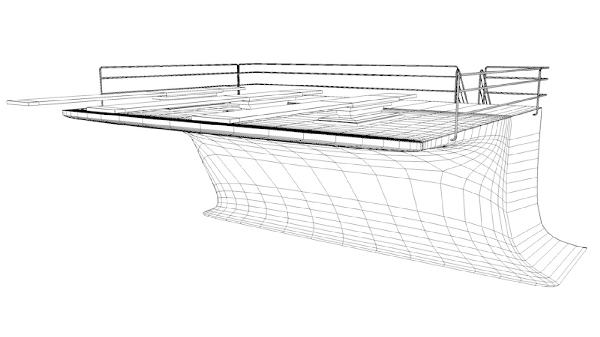3d Platform Diving Springboard