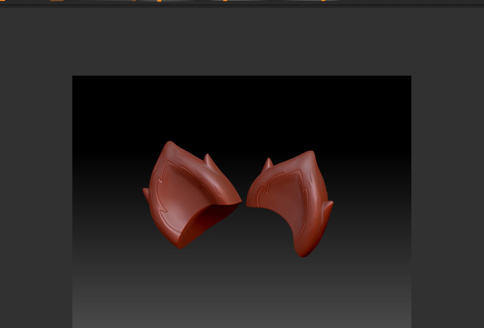 3D Accessory001 Cat Ear Model - TurboSquid 2144055