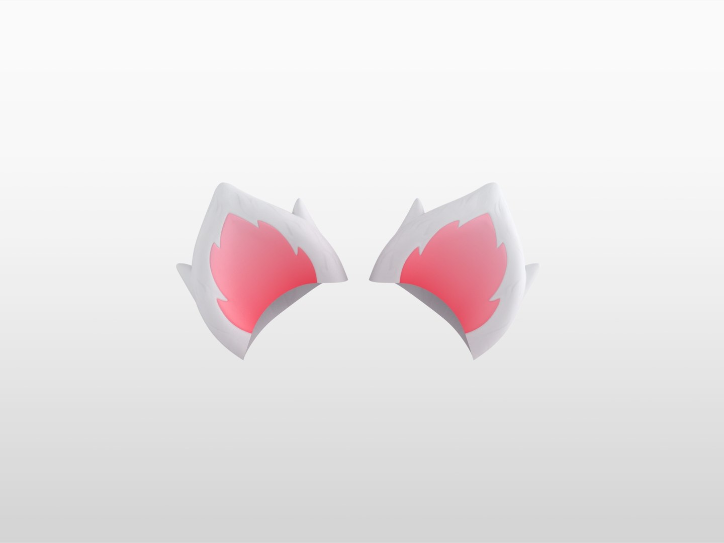 3D Accessory001 Cat Ear Model - TurboSquid 2144055
