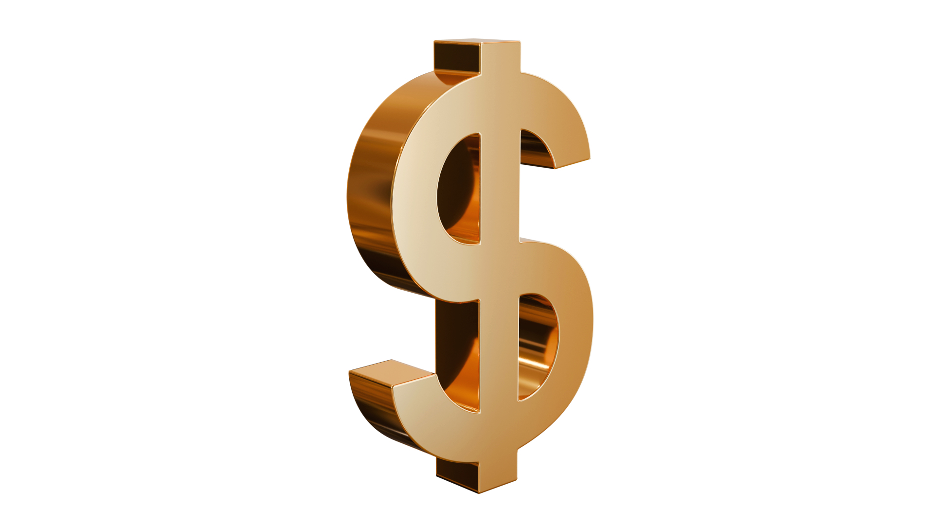 3D Dollar Symbol 3D Model - TurboSquid 2298568