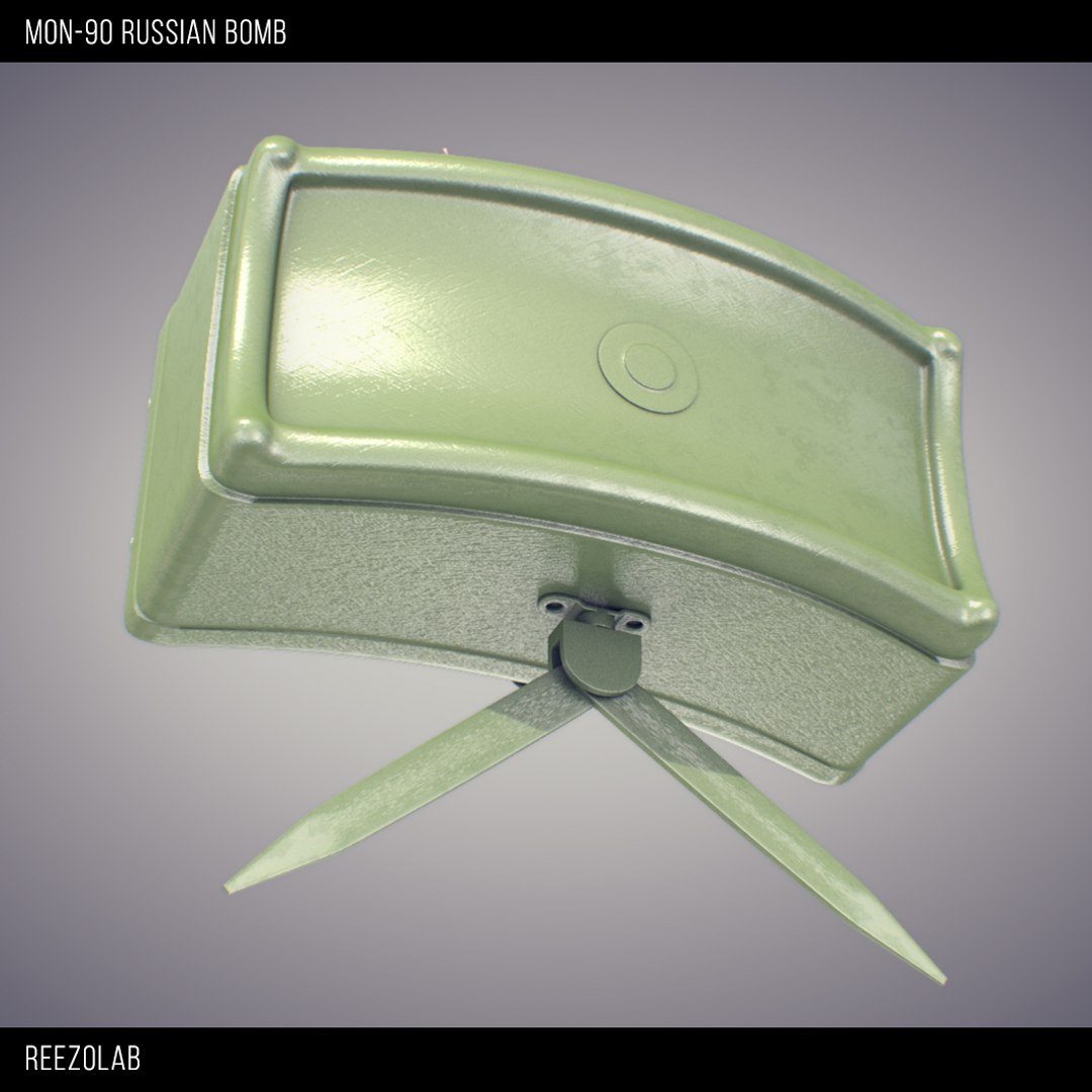 Russian Mon-90 3d Max