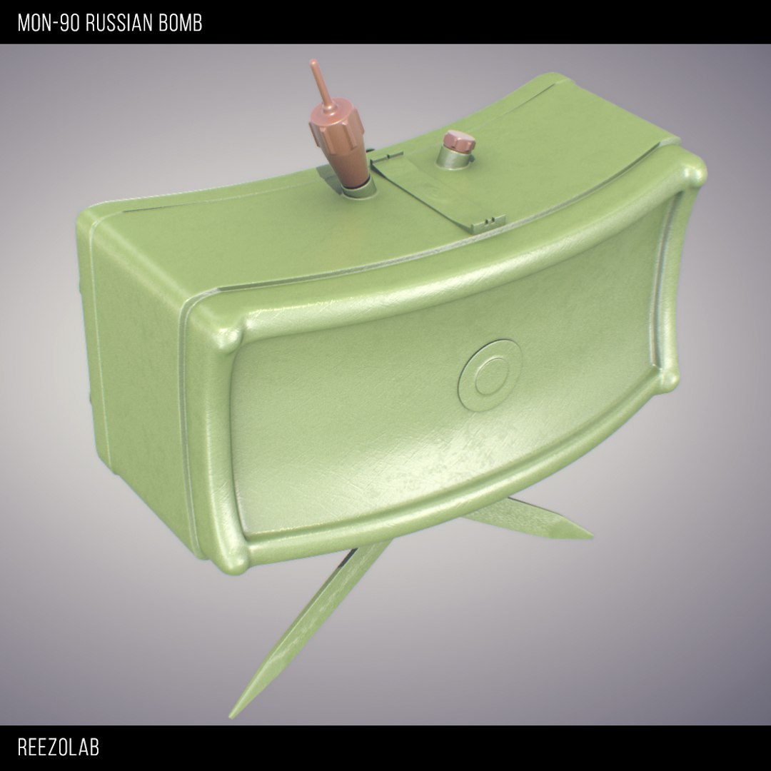 Russian Mon-90 3d Max