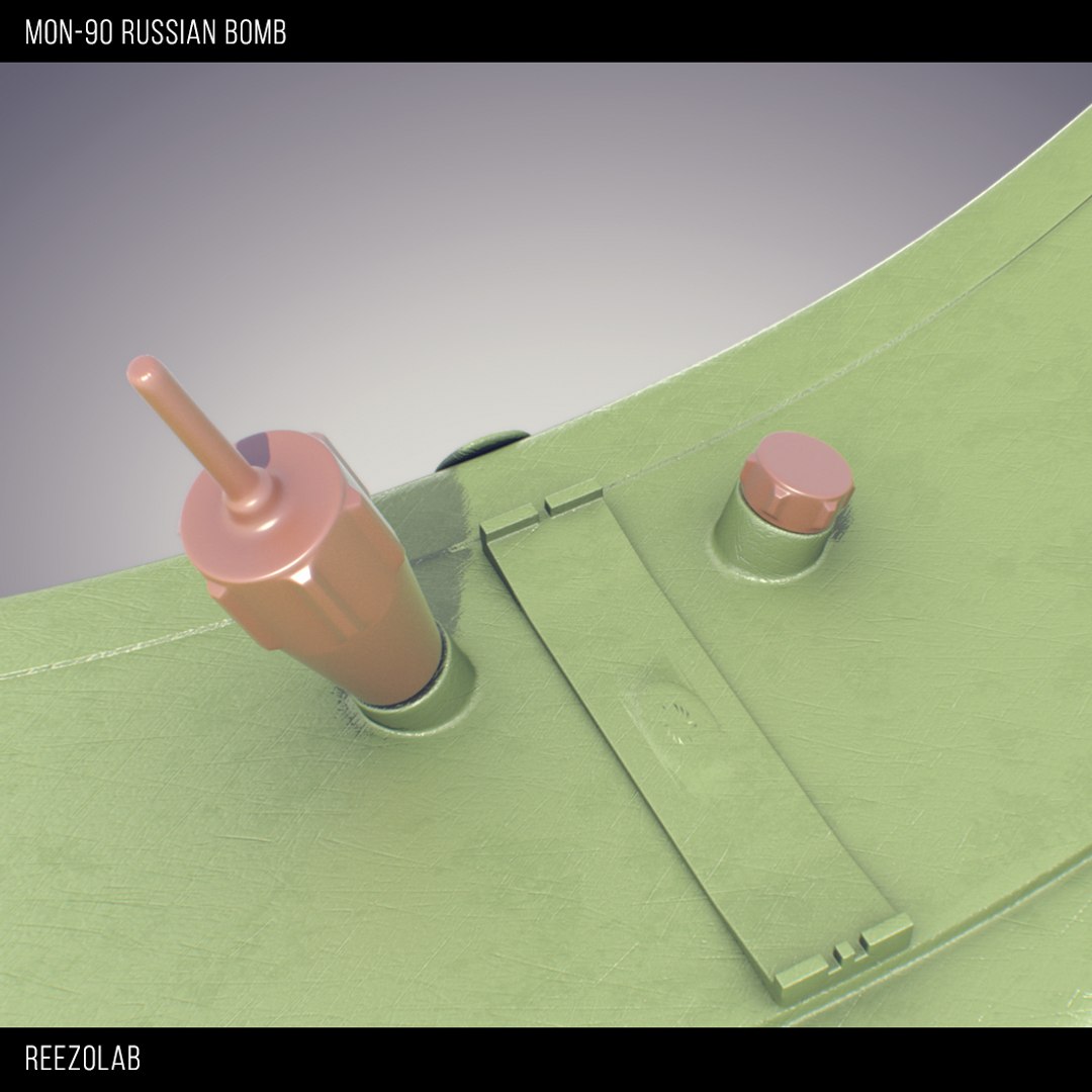 Russian Mon-90 3d Max