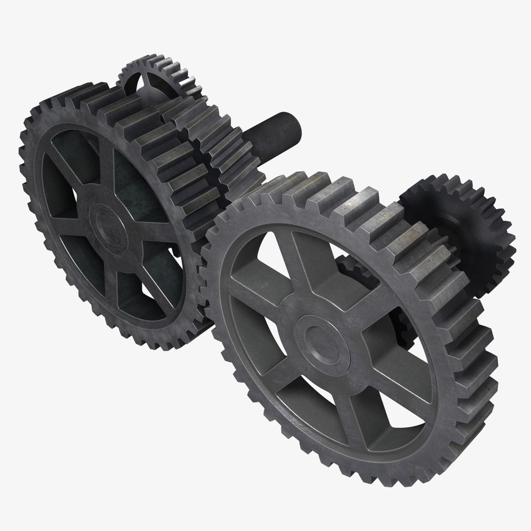 3d Cogwheel Gears Model