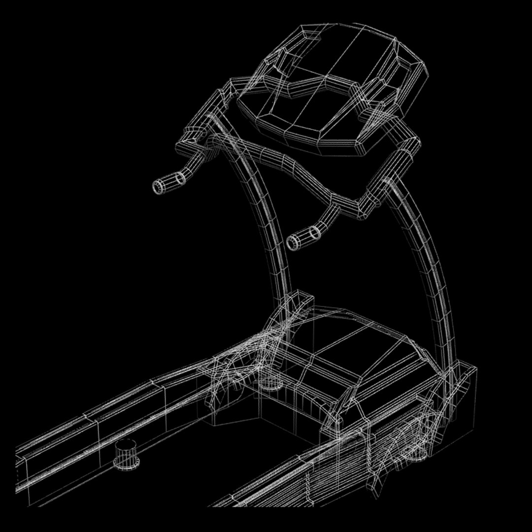 Treadmill Exercise 3d Model