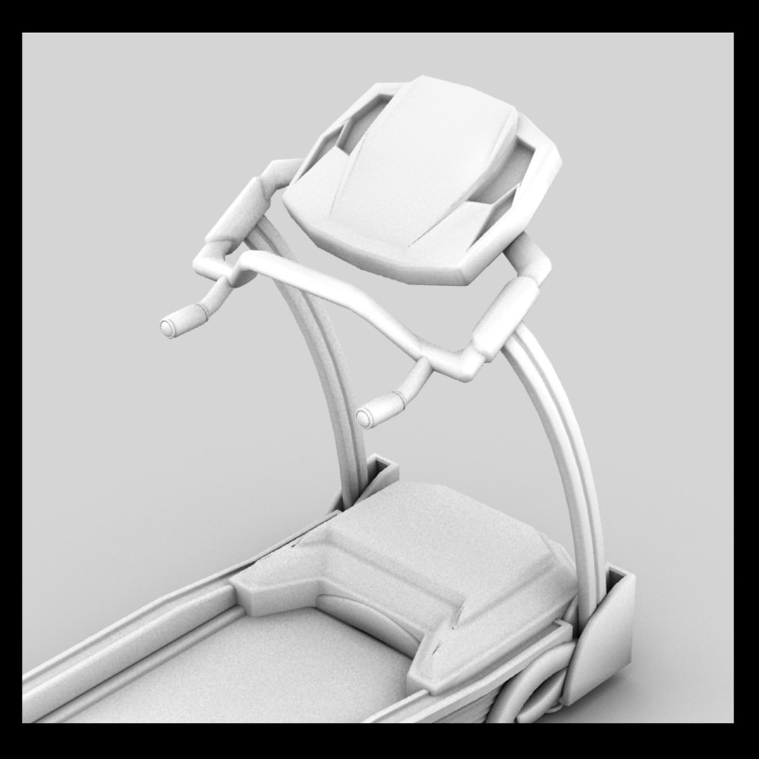 Treadmill Exercise 3d Model