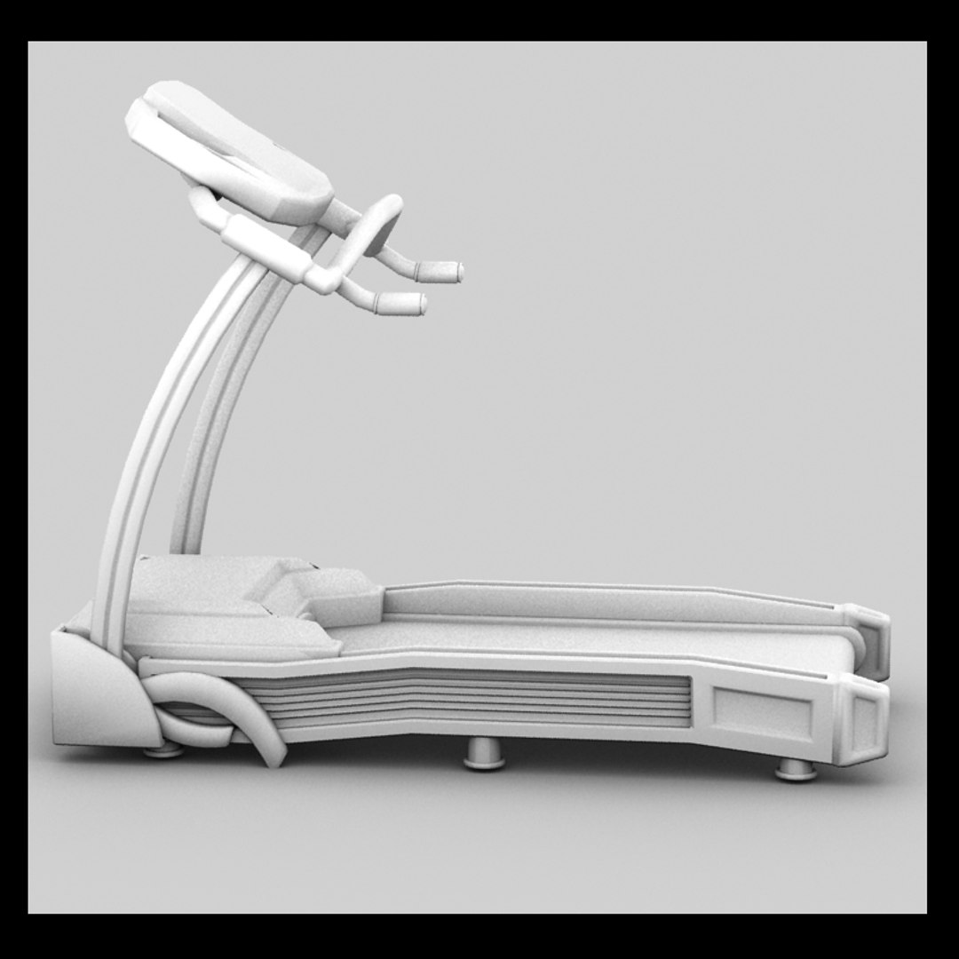 Treadmill Exercise 3d Model