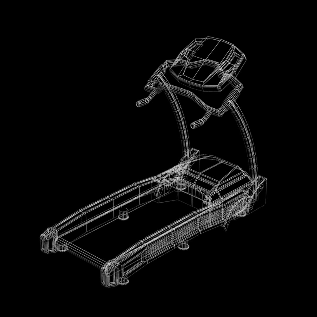 Treadmill Exercise 3d Model