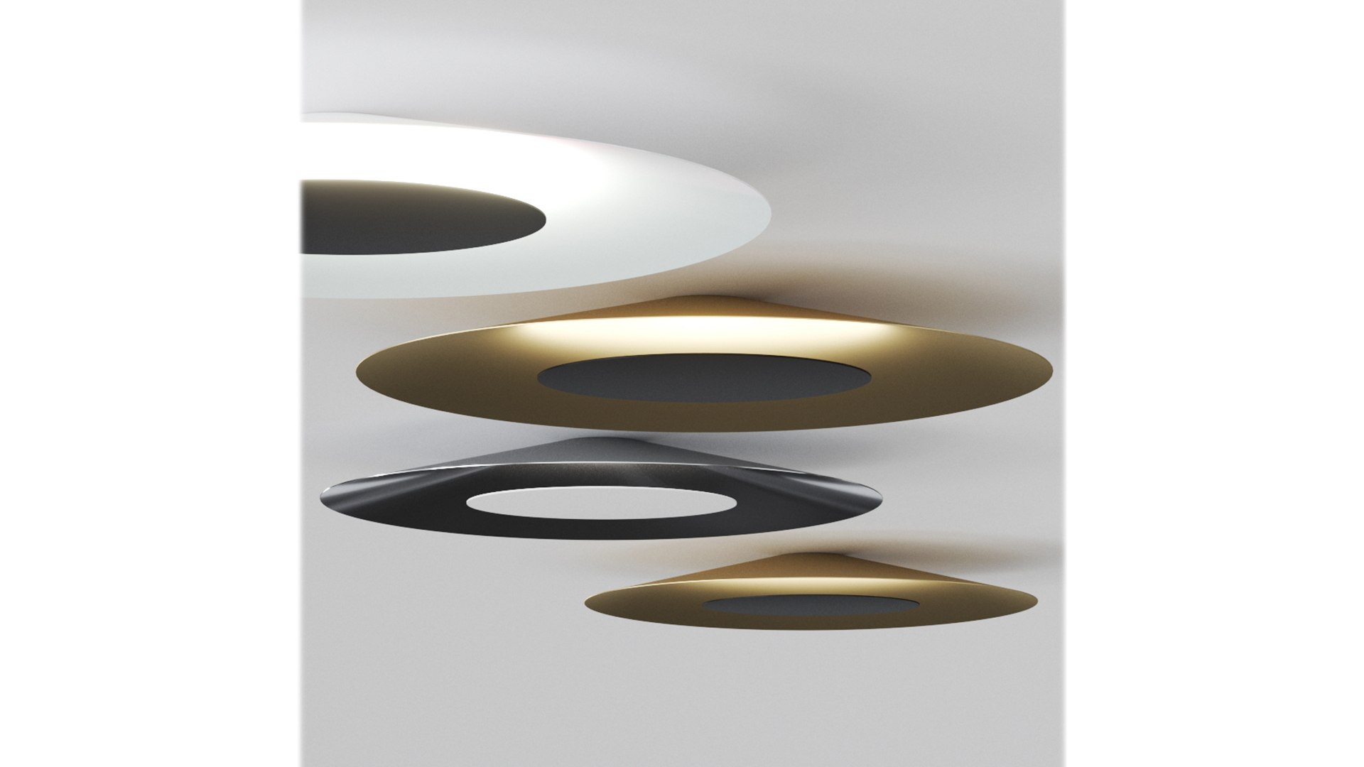 modelo 3d Conical by tossB Ceiling Light - TurboSquid 2114824