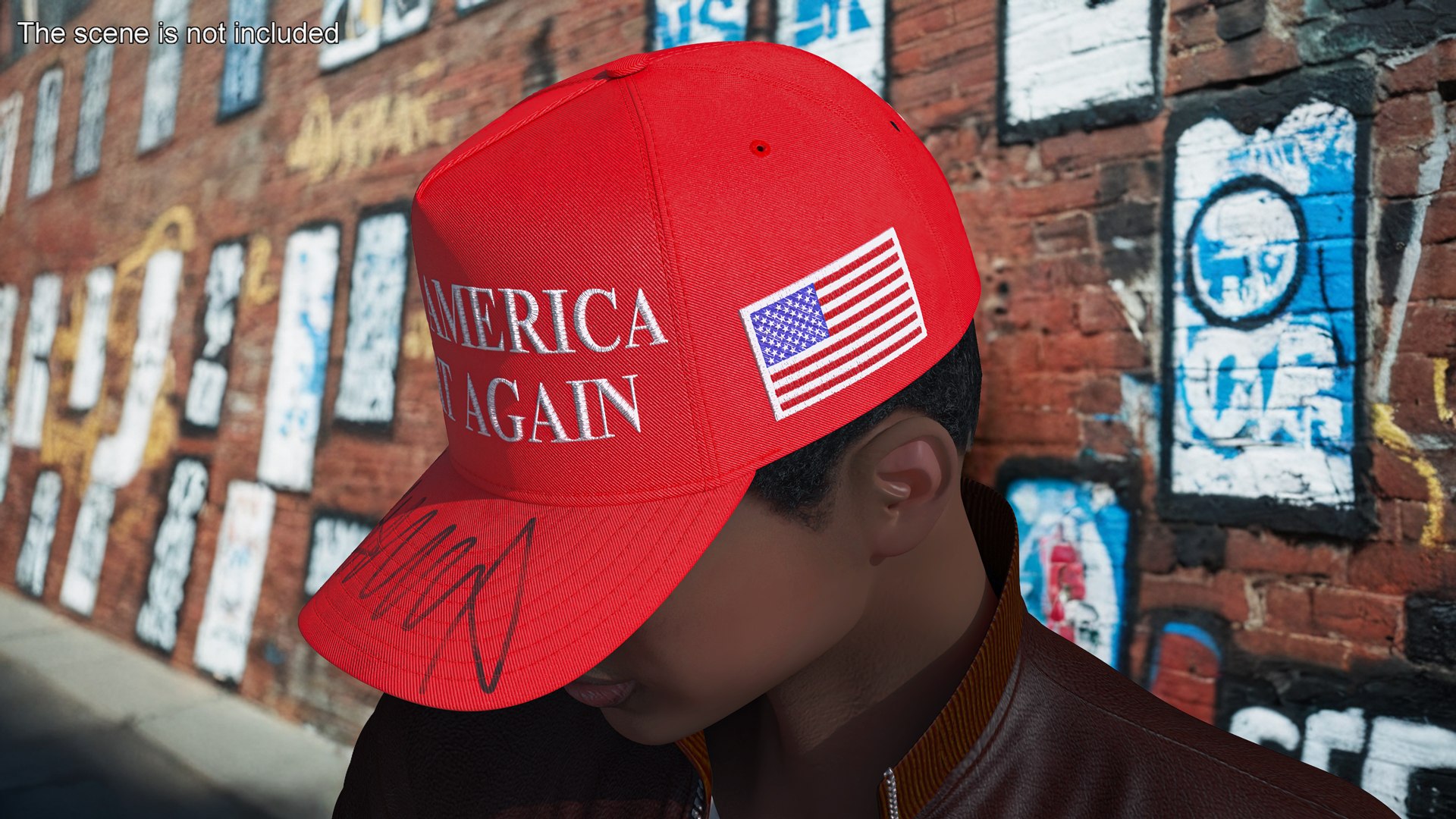 Trump Baseball Cap Red 3D Model - TurboSquid 2299950