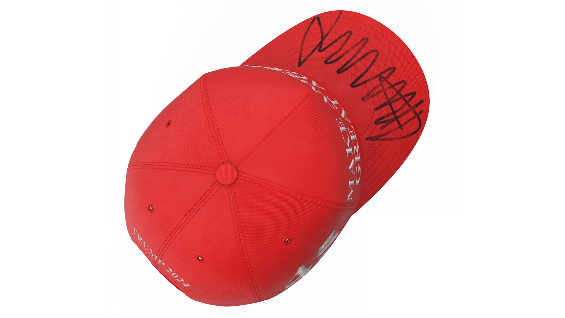 Trump Baseball Cap Red 3D Model - TurboSquid 2299950