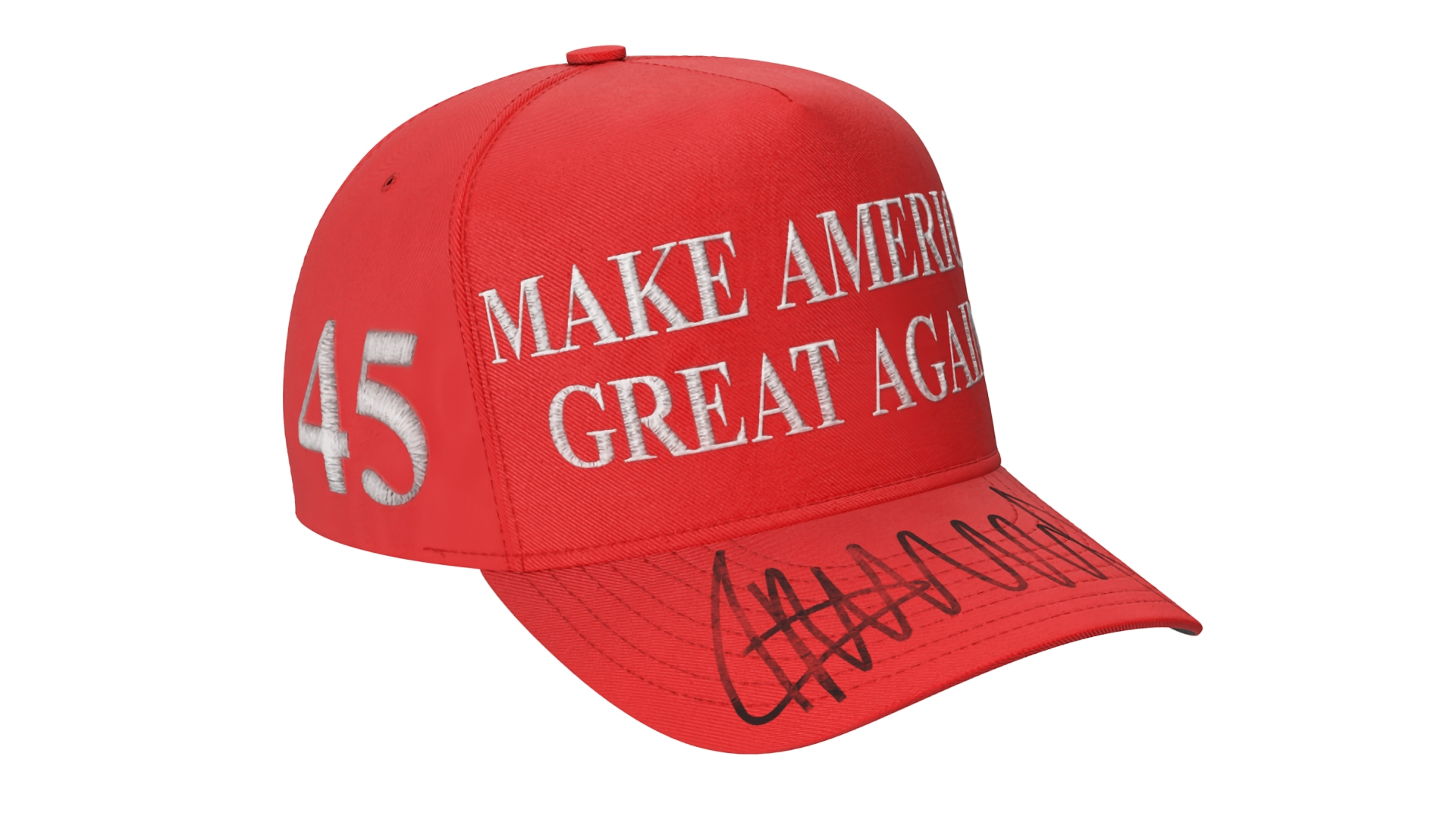 Trump Baseball Cap Red 3D Model - TurboSquid 2299950