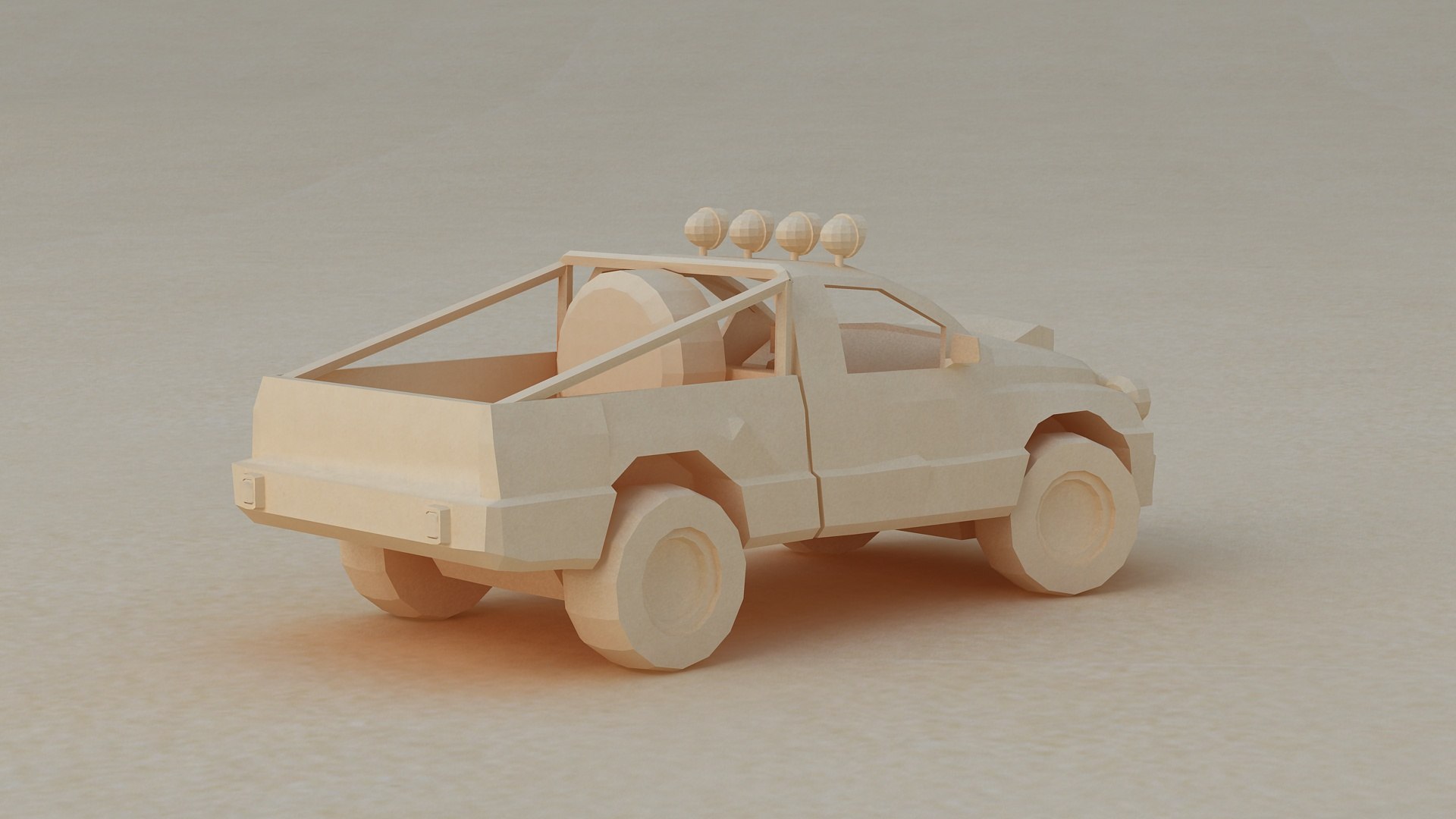 Origami Cars Cartoon Cars Toy Cars 3D - TurboSquid 2242881